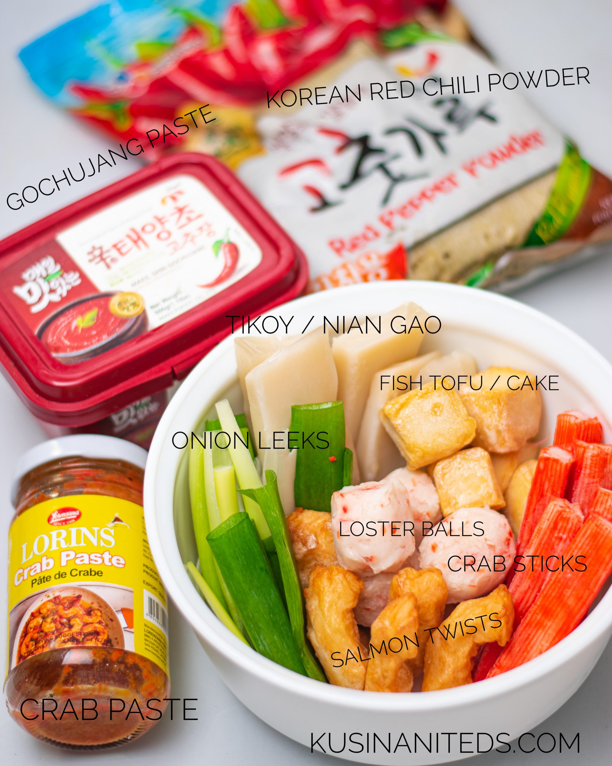 Homemade Tteok-bokki Recipe: Made with Tikoy and Crab Paste